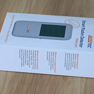 CRADTEC Smart Radon Detector, Radon Detector for Home, Digital Display, Easy-to-Use, Portable, Only Need 3 AAA Battery, Long and Short Term Monitor, pCi/L and Bq/m3 Switchable