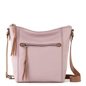 the sak ashland leather crossbody, rosewood