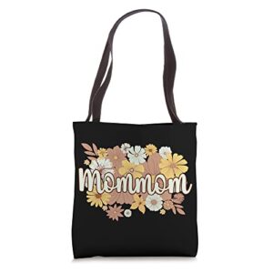 mommom grandmother flowers mommom grandma tote bag