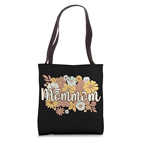 Mommom Grandmother Flowers Mommom Grandma Tote Bag