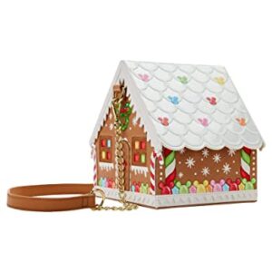 Loungefly Stitch Shoppe Minnie Gingerbread House Bag Standard