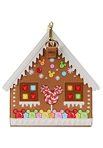 Loungefly Stitch Shoppe Minnie Gingerbread House Bag Standard