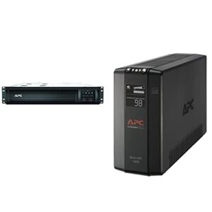 apc 1000va smart ups with smartconnect, smt1000rm2uc rack mount ups battery backup & ups 1000va ups battery backup and surge protector, bx1000m backup battery power supply, avr