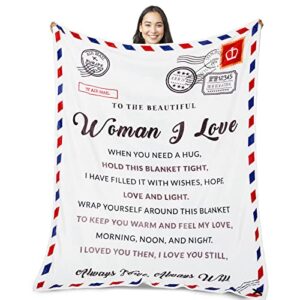 aivxv gifts for women, birthday gifts for women, gifts for her, for women, 70″ x 55″ light throw blanket, valentines day gifts for her