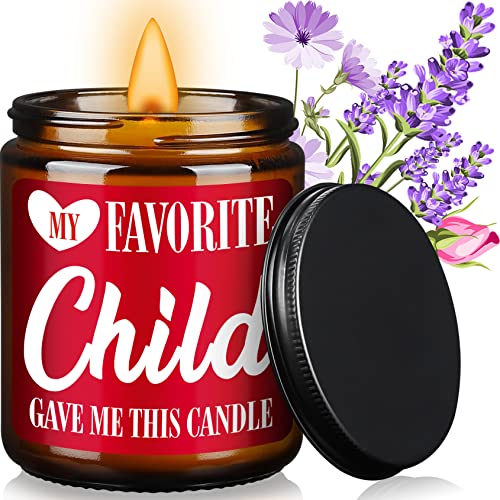 Mothers Day Gifts for Mom, Lavender Scented Jar Candles 7oz, Birthday Gifts for Mom Dad from Daughter Son, Jar Candles Gifts for Women Men, Fathers Day Dad Gifts, Mom and Dad Parent Gifts from Kids