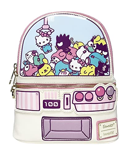 Loungefly Sanrio Hello Kitty and Friends Claw Machine Womens Double Strap Shoulder Bag Purse