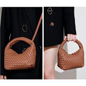 Efilra Woven Handbag (Brown)