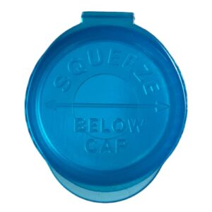 116mm Storage Tube Container - Blue 10 Pack