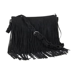 lui sui fringe hobo purse bags for women vintage fringe crossbody bag small envelope tassel shoulder bags