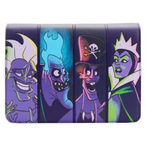 disney villains in the dark crossbody bag