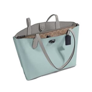 Coach Willow Tote In Colorblock With Signature Canvas Interior