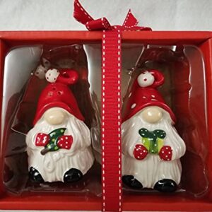 Christmas Salt and Pepper Shakers (Christmas Gnomes Set)