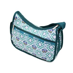 LeSportsac Classic Hobo Crossbody Handbag in Butterfly Mosaic