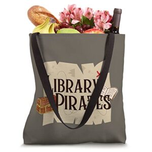 Library Pirates Tote Bag