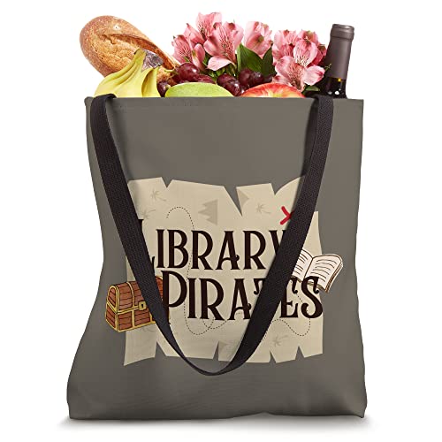 Library Pirates Tote Bag