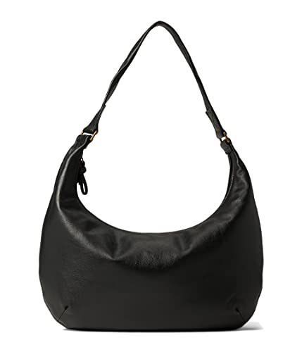 Madewell Women's Soft Hobo Bag, True Black, One Size