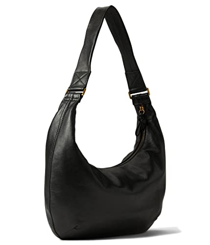 Madewell Women's Soft Hobo Bag, True Black, One Size