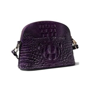 BRAHMIN Ombre Melbourne Small Georgina Crossbody Ultraviolet One Size