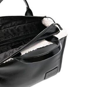 DKNY Hadlee Md Tote, Black/Natural