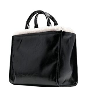 DKNY Hadlee Md Tote, Black/Natural