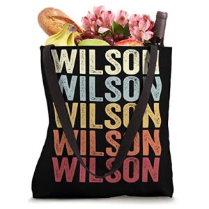 Wilson Pennsylvania Wilson PA Retro Vintage Text Tote Bag