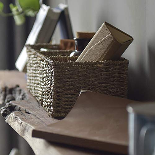 StorageWorks Seagrass Wicker Baskets