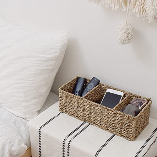 StorageWorks Seagrass Wicker Baskets