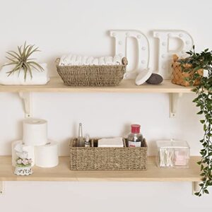 StorageWorks Seagrass Wicker Baskets