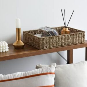 StorageWorks Seagrass Wicker Baskets