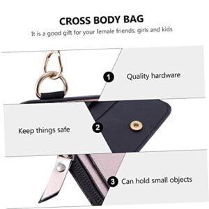 TENDYCOCO Pu Handbag Women Champagne Body for Shoulder Creative Gold Bag Tote Cross Leather Fashion Purse Girls