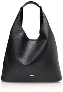 dkny adair lg shopper, black/black