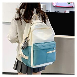 dingzz fashion nylon women backpack multifunction female college student travel rucksack cute backpacks (color : e, size : 30 * 14 * 47cm)