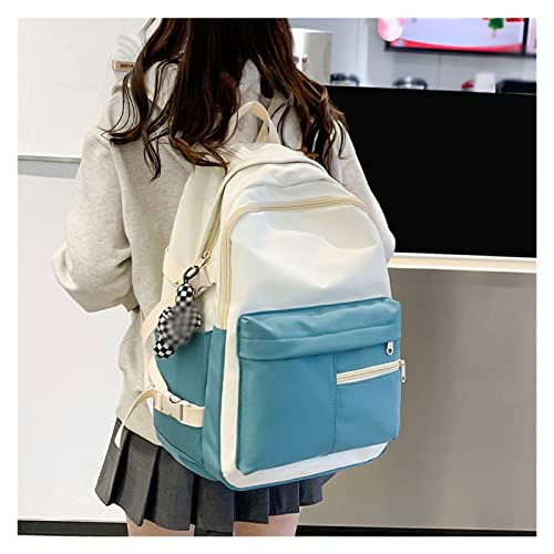 DINGZZ Fashion Nylon Women Backpack Multifunction Female College Student Travel Rucksack Cute Backpacks (Color : E, Size : 30 * 14 * 47CM)