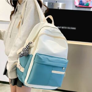 DINGZZ Fashion Nylon Women Backpack Multifunction Female College Student Travel Rucksack Cute Backpacks (Color : E, Size : 30 * 14 * 47CM)