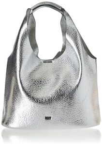 dkny adair md shopper, silver