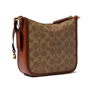 COACH Chaise Crossbody 19 Tan Rust One Size