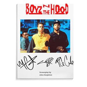 Posters & Prints Movie Posters Boyz N The Hood Art Prints (3) Wall Posters Wall Art Paintings Canvas Wall Decor Home Decor Living Room Decor Aesthetic 12x16inch(30x40cm) Frame-Style