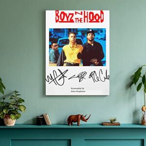 Posters & Prints Movie Posters Boyz N The Hood Art Prints (3) Wall Posters Wall Art Paintings Canvas Wall Decor Home Decor Living Room Decor Aesthetic 12x16inch(30x40cm) Frame-Style