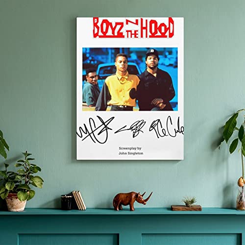 Posters & Prints Movie Posters Boyz N The Hood Art Prints (3) Wall Posters Wall Art Paintings Canvas Wall Decor Home Decor Living Room Decor Aesthetic 12x16inch(30x40cm) Frame-Style