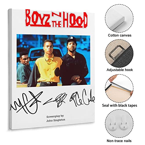 Posters & Prints Movie Posters Boyz N The Hood Art Prints (3) Wall Posters Wall Art Paintings Canvas Wall Decor Home Decor Living Room Decor Aesthetic 12x16inch(30x40cm) Frame-Style