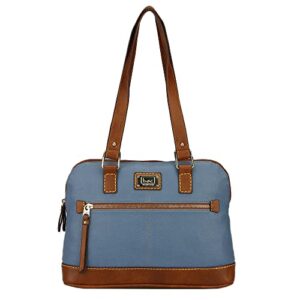 b.o.c. boc oakfield pebble eastwest satchel bluesaddle