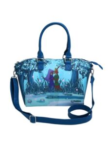 loungefly disney robin hood forest love satchel bag