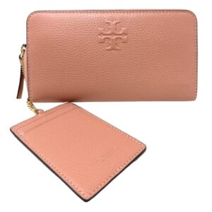 Tory Burch Thea Women's Continental Wallet (Pink Moon)