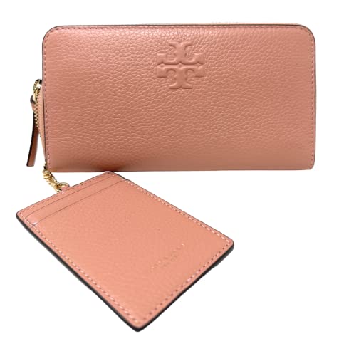 Tory Burch Thea Women's Continental Wallet (Pink Moon)