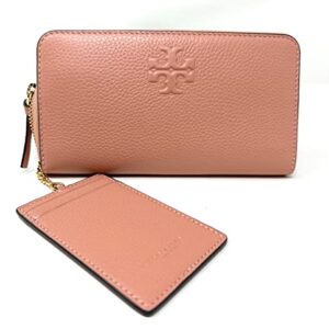 Tory Burch Thea Women's Continental Wallet (Pink Moon)