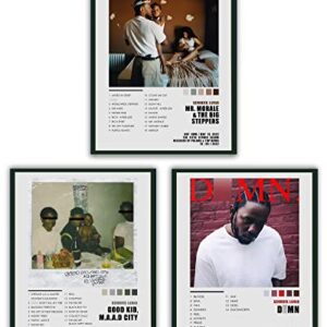 11×14 Inches Kendrick Wall Art for Room, Album Cover Poster Prints Aesthetics, M.A.A.D Poster, HD Print Posters, UNFRAMED