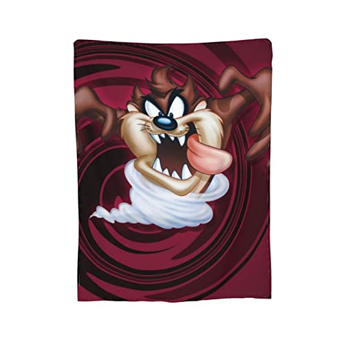 Taz-Mania Blanket Super Soft Throw Blankets for Sofa Bedding Living Kids Adults 80"X60" Inch