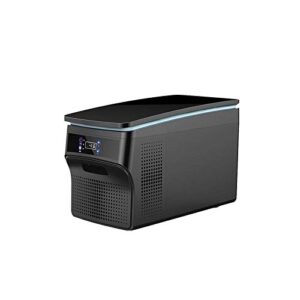 hesndxbx mini fridge car refrigerator, mini refrigerator, car home dual-use 12v / 24v, refrigerated refrigerator freezer refrigerated freezing partition (size : 26l)