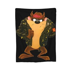 Taz-Mania Blanket Super Soft Throw Blankets for Sofa Bedding Living Kids Adults 50"X40" Inch