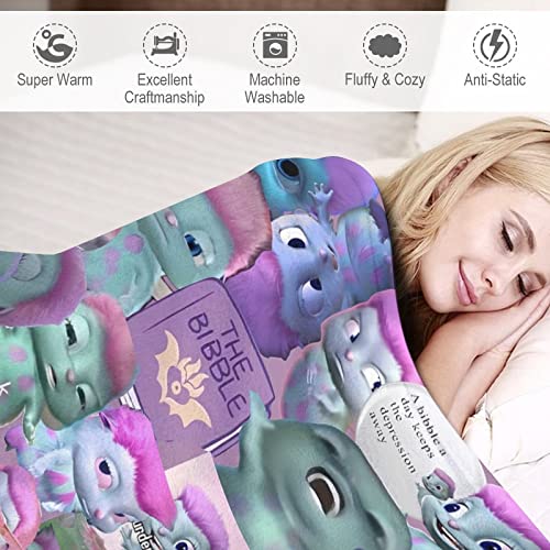 Funny Meme Blanket，Bibble Meme Soft and Comfortable,Ultra-Soft Micro Fleece Blanket,for Bed Or Sofa,All Season Throw Blankets (40x50 Inch，60x50inch)